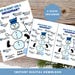 Christmas Party Game, Winter Holiday Activity, Family Christmas ...