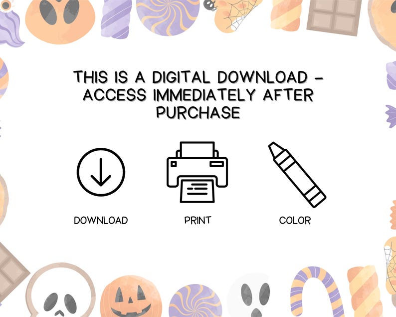 Halloween Dot Marker Printable Pack | Toddler Dot Coloring Fine Motor ...
