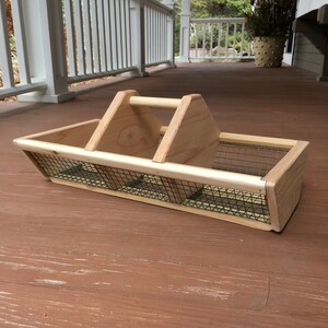 Garden Basket Hod Tote Gift for Carrying Vegetables and Flowers With ...