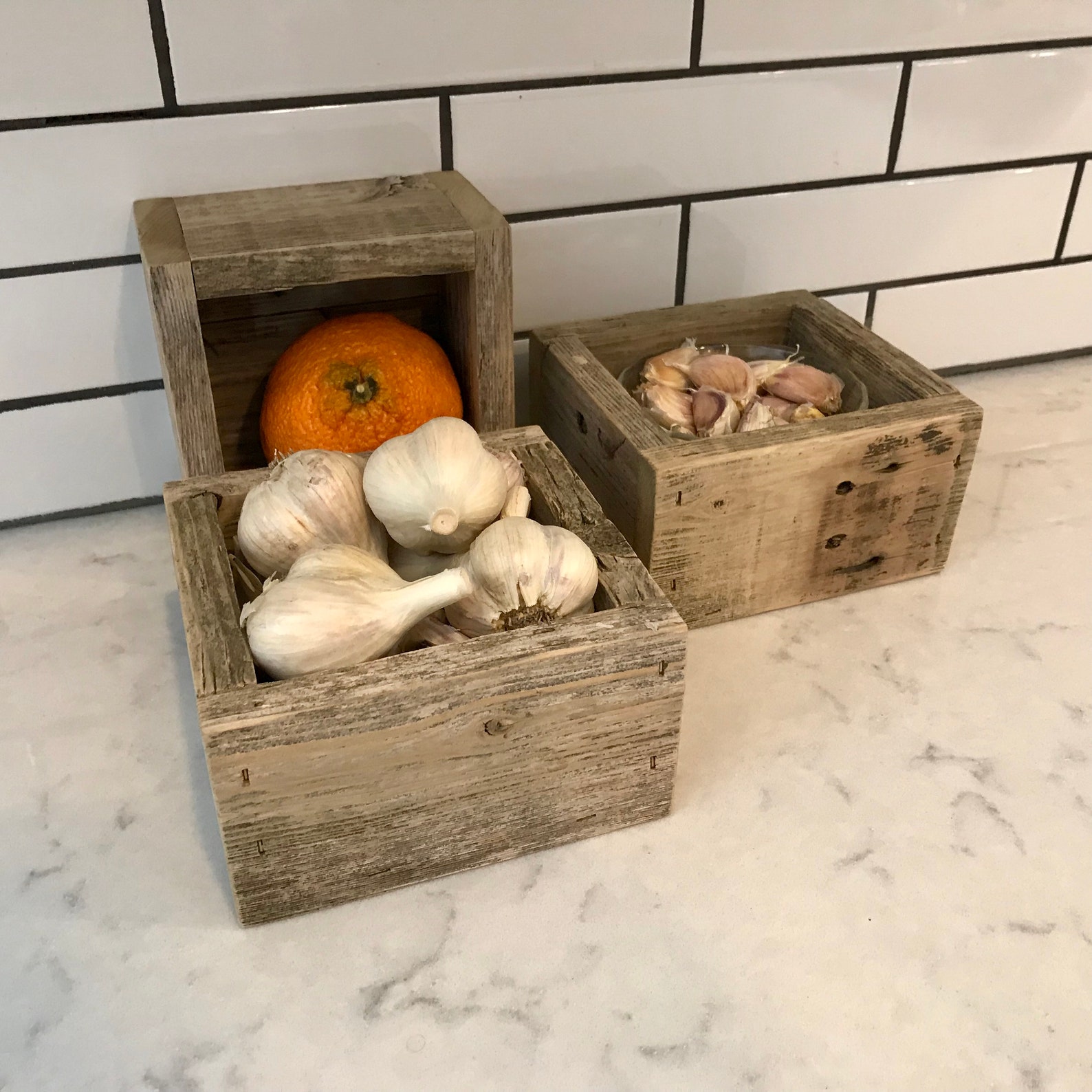 Reclaimed Weathered Cedar Wood Box Rustic Wedding Farmhouse | Etsy