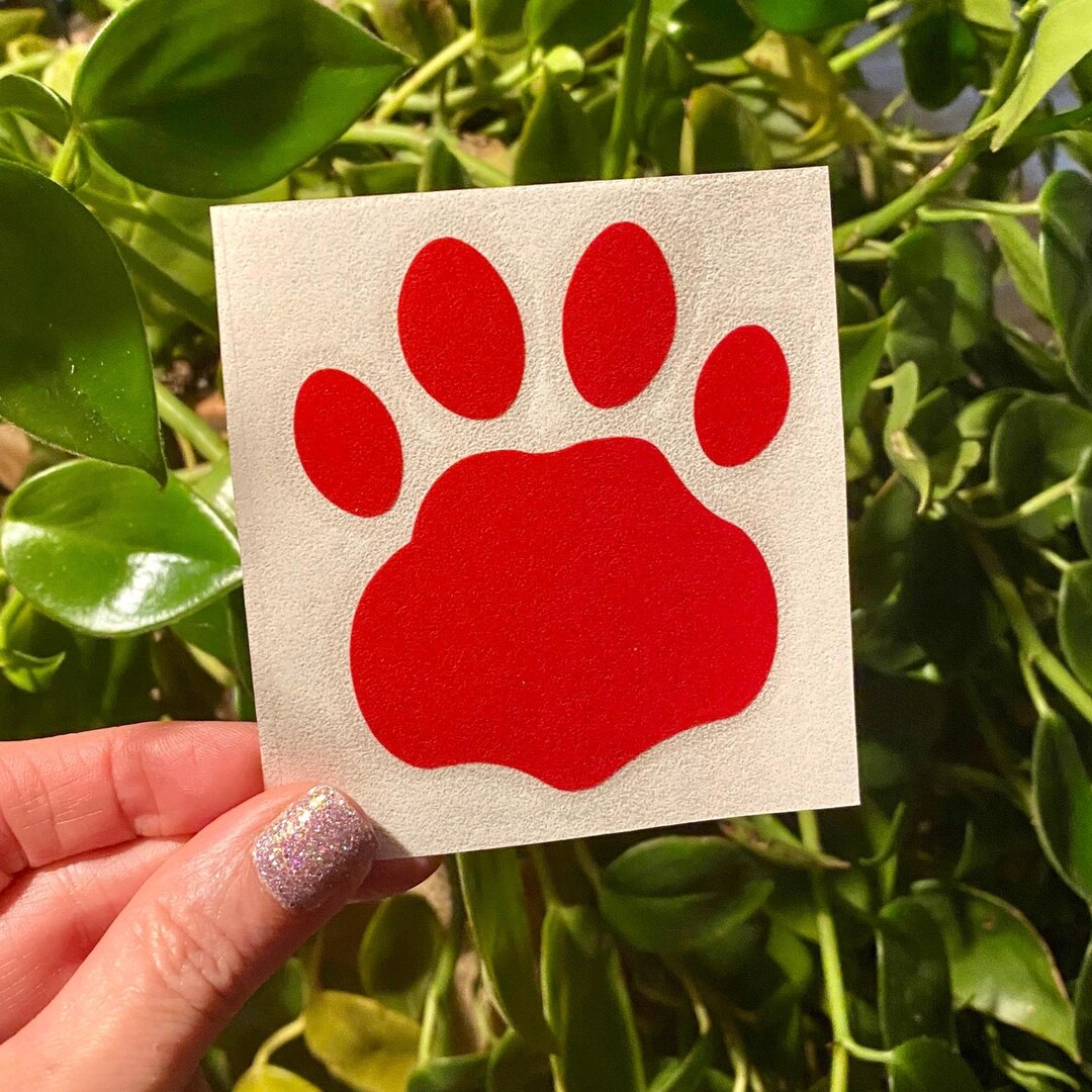 Dachshund Paw Decal | Paw Print Decal | Dog Paw Decal | Paw Sticker ...