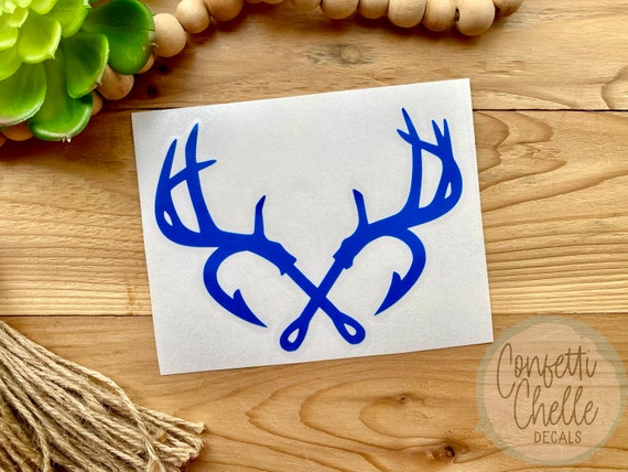 Deer Antler Decal
