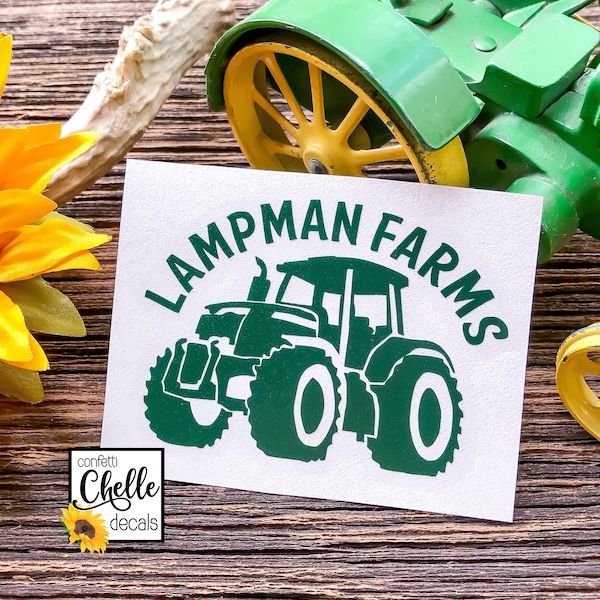 Tractor Stickers - Etsy