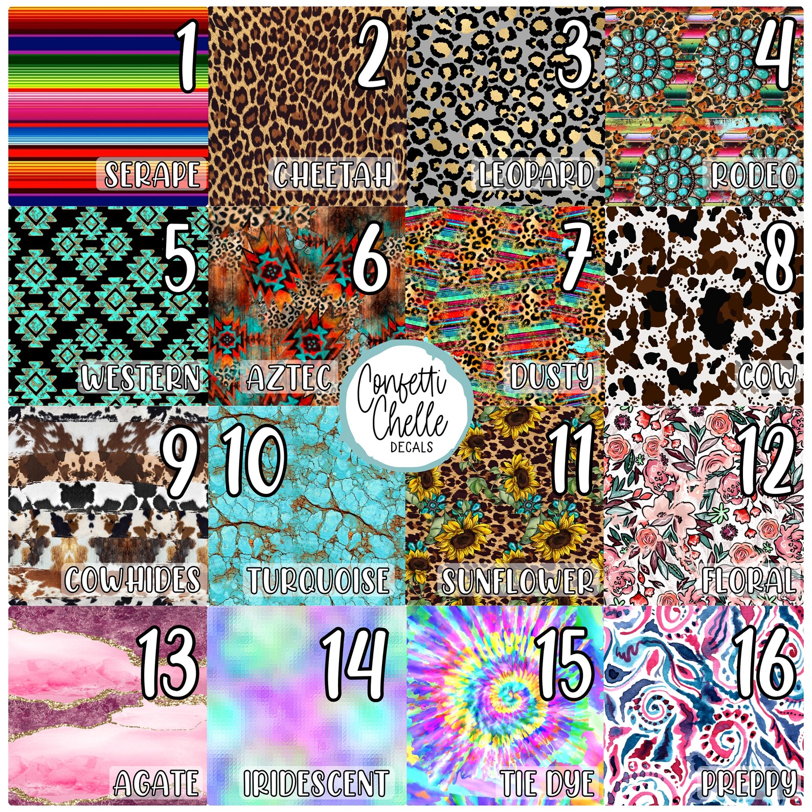 Monogram Decal Pattern Monogram Decal Car Decal Cup - Etsy