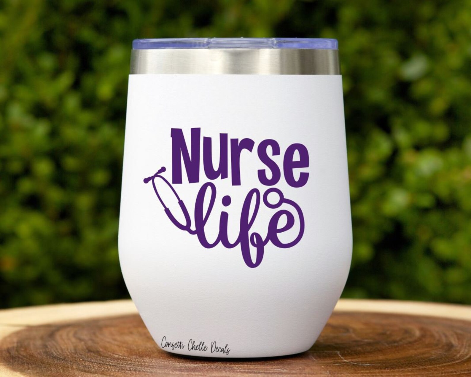 Nurse Life Decal Pattern Vinyl Decal Stethoscope Decal - Etsy