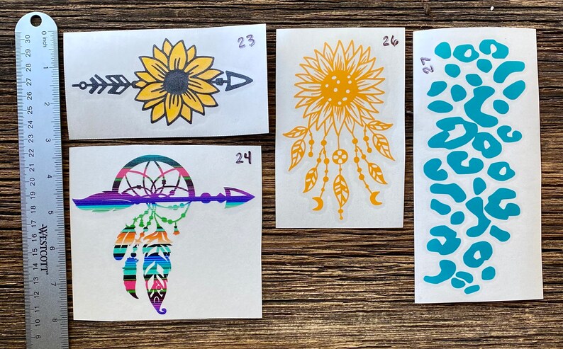 Decals on SALE Sample Decals Restocked October 7 | Etsy