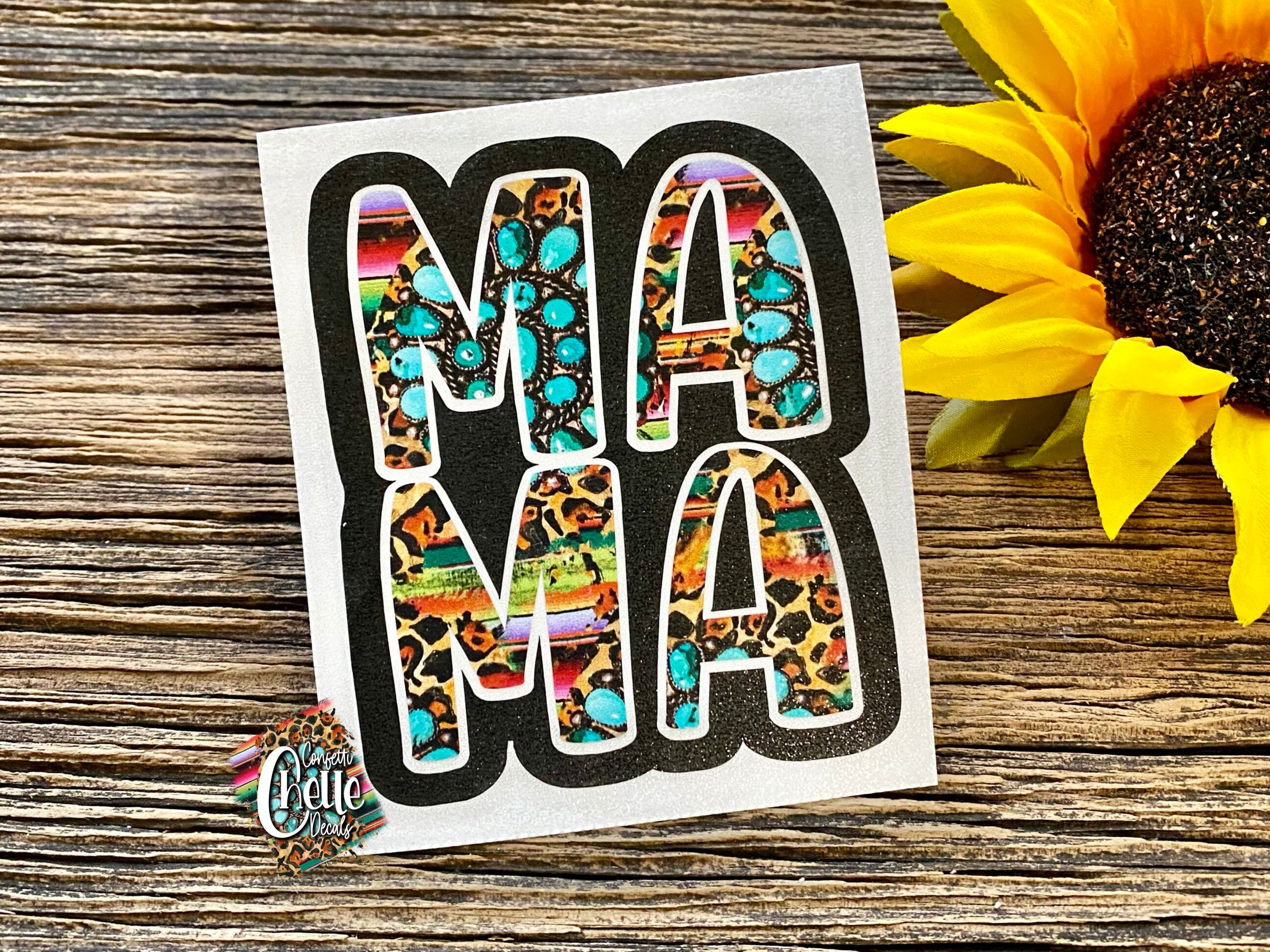 MaMa Decal Mama Sticker Tumbler Decal Laptop Decal Car | Etsy