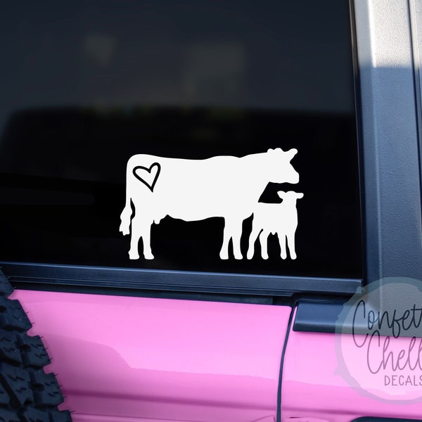 Cow Decal - Etsy