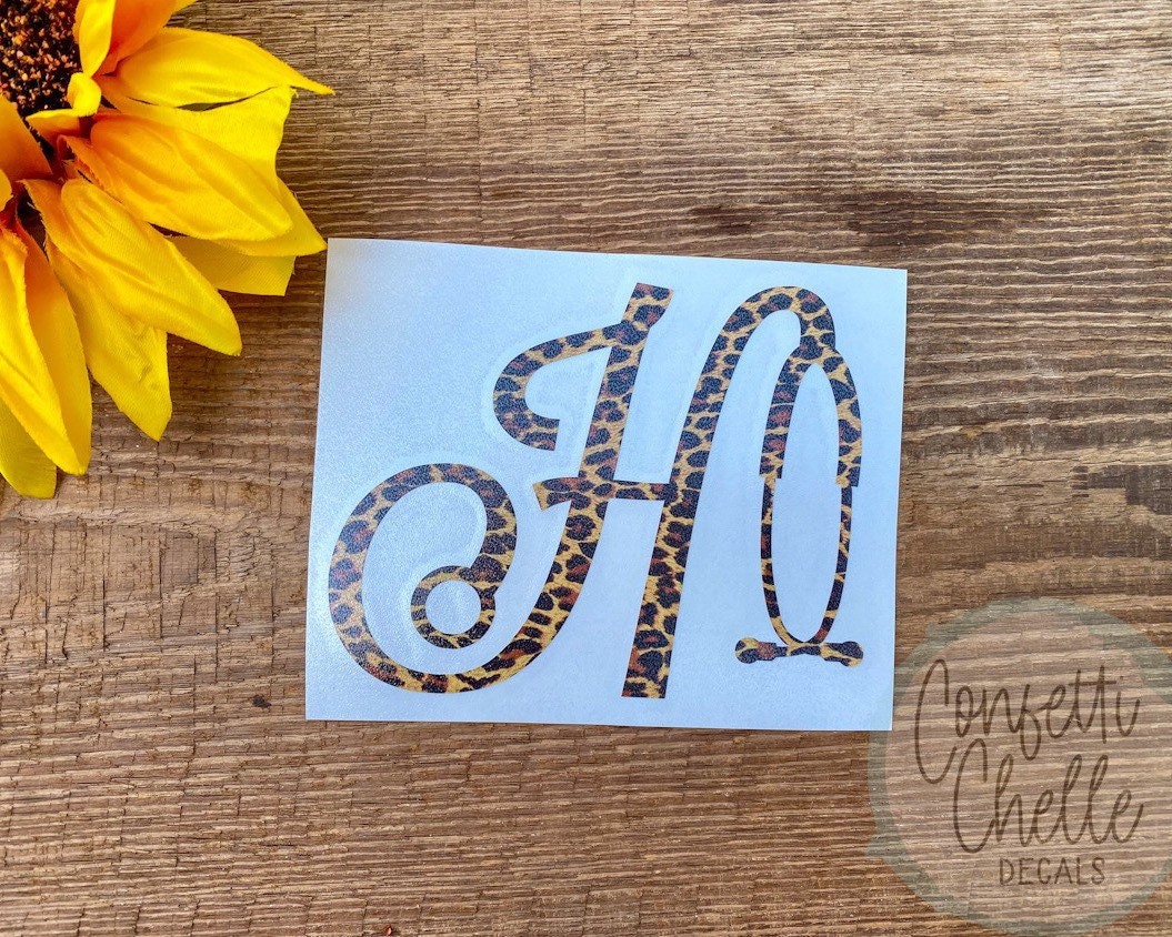 Nurse Initial Decal Pattern Vinyl Decal Stethoscope Decal - Etsy