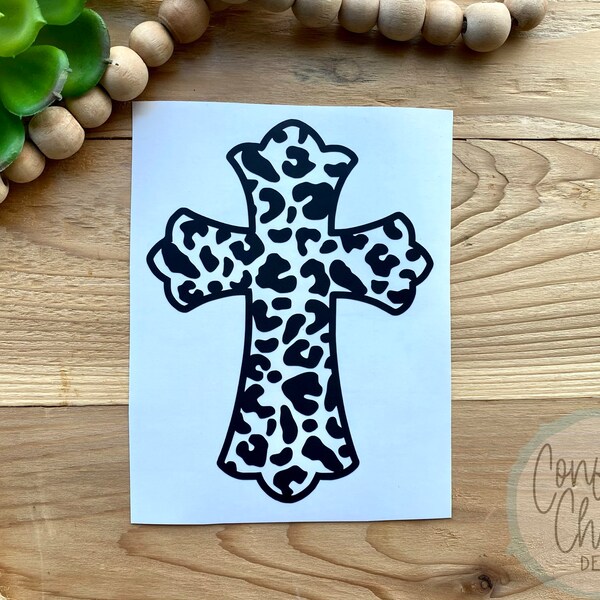 Cheetah Cross - Etsy