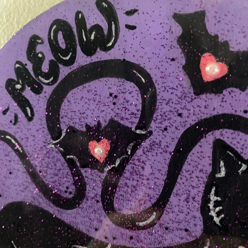Meow Catwoman Fan Art Original Painting - Etsy