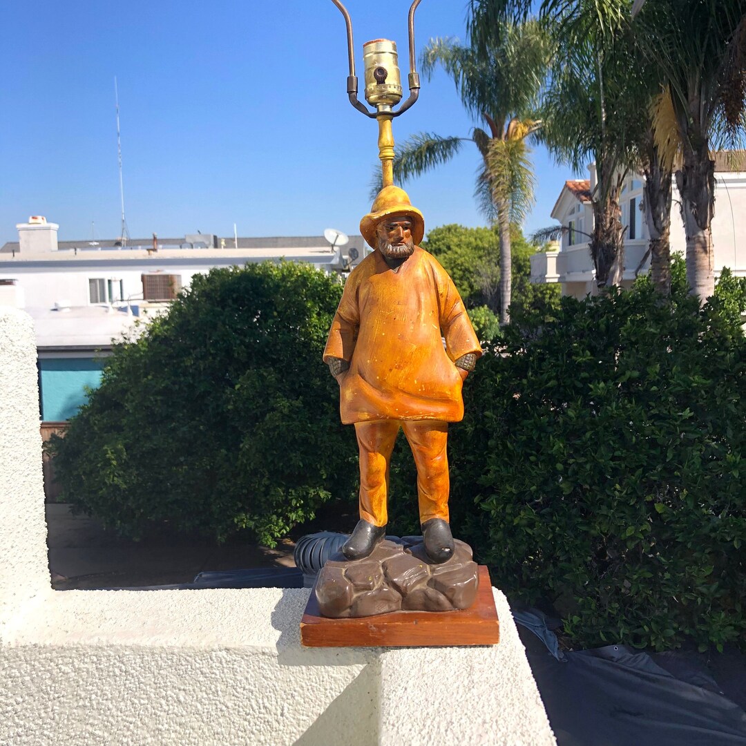 Vintage New England Maine Cape Cod Fisherman Old Salt Figural - Etsy