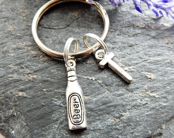 Beer Key Chain - Etsy