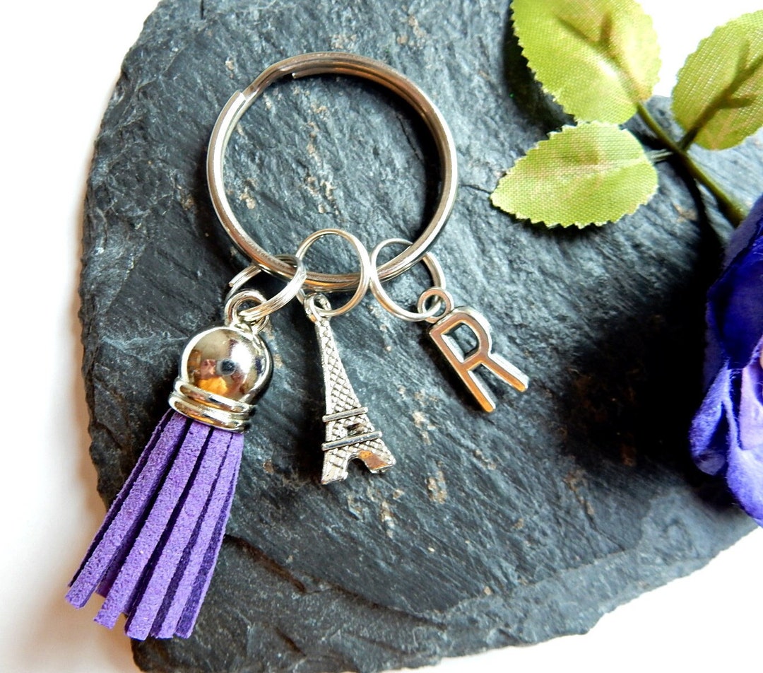 Eiffel Tower Keychain, Paris Theme, Personalised Gifts, France Keyring ...