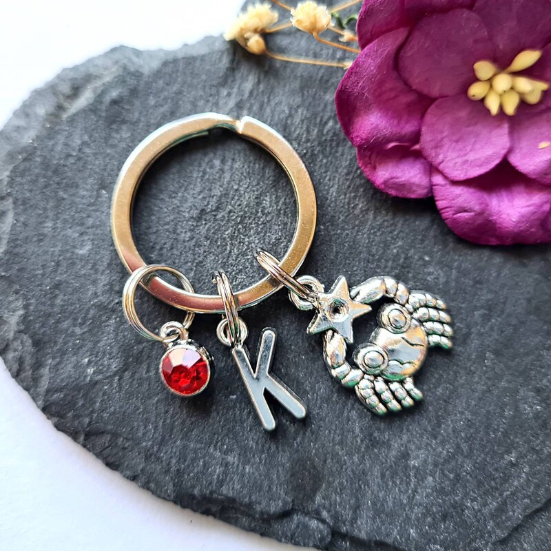 Cancer Keychain - Etsy