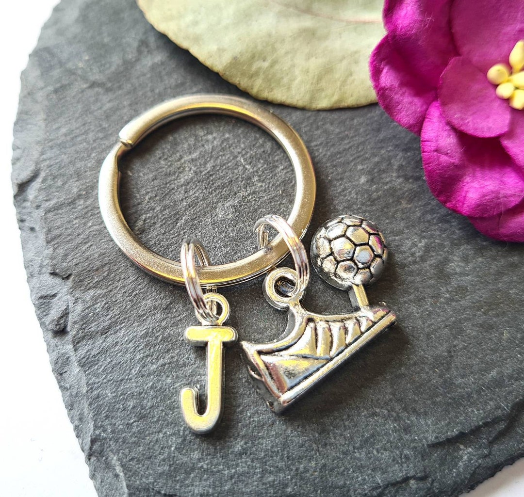 Football Keyring, Soccer Gifts, Personalised Keychain, Soccer Mom ...