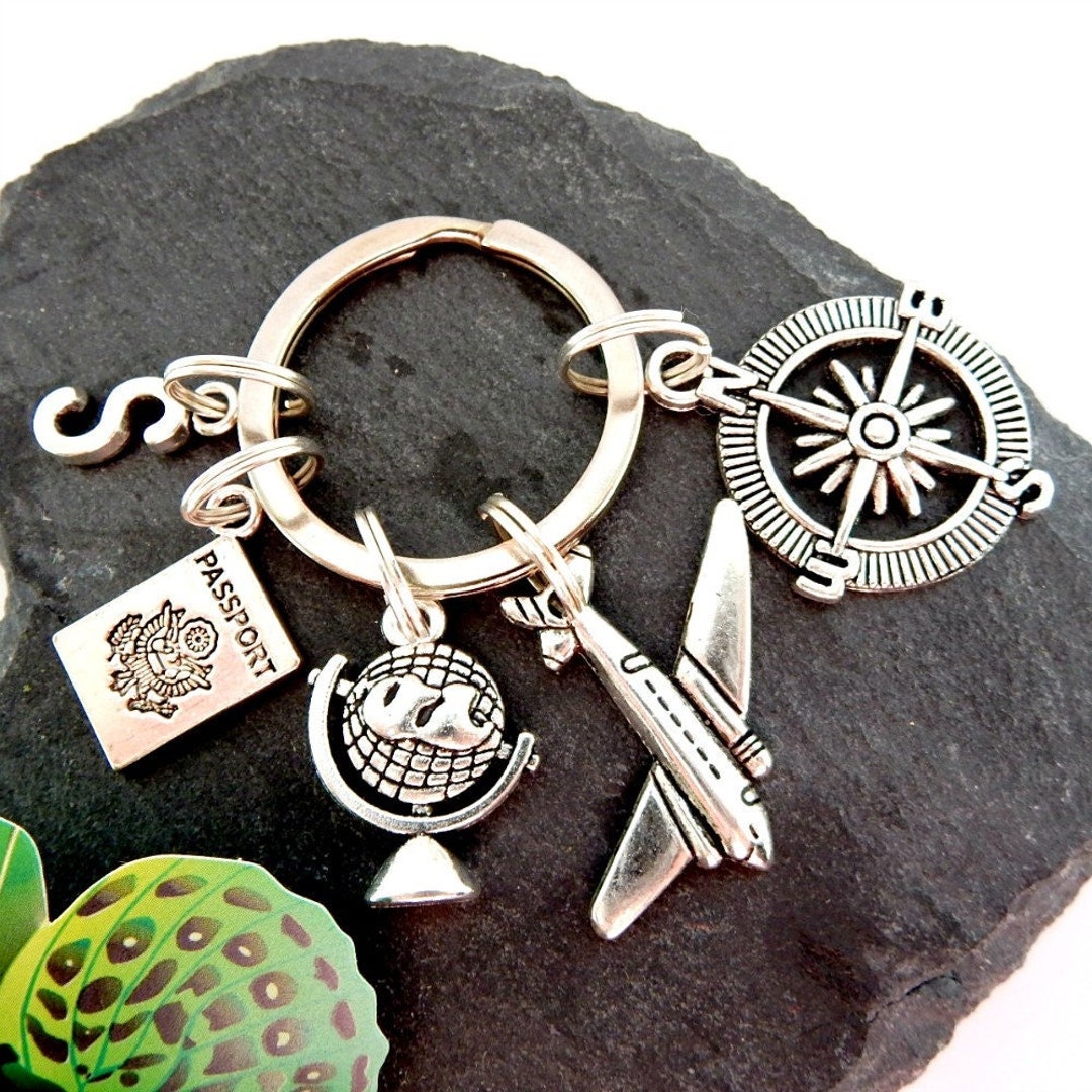 Travel Keychain, Personalised Gifts, World Travel, Gap Year ...