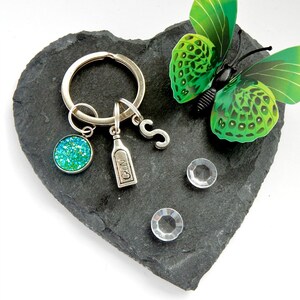 Personalised Gin Bottle Keyring, Gin Gift Ideas, Birthday Keyring, Hen ...