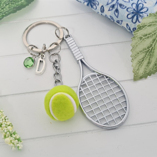 Tennis Keychain - Etsy