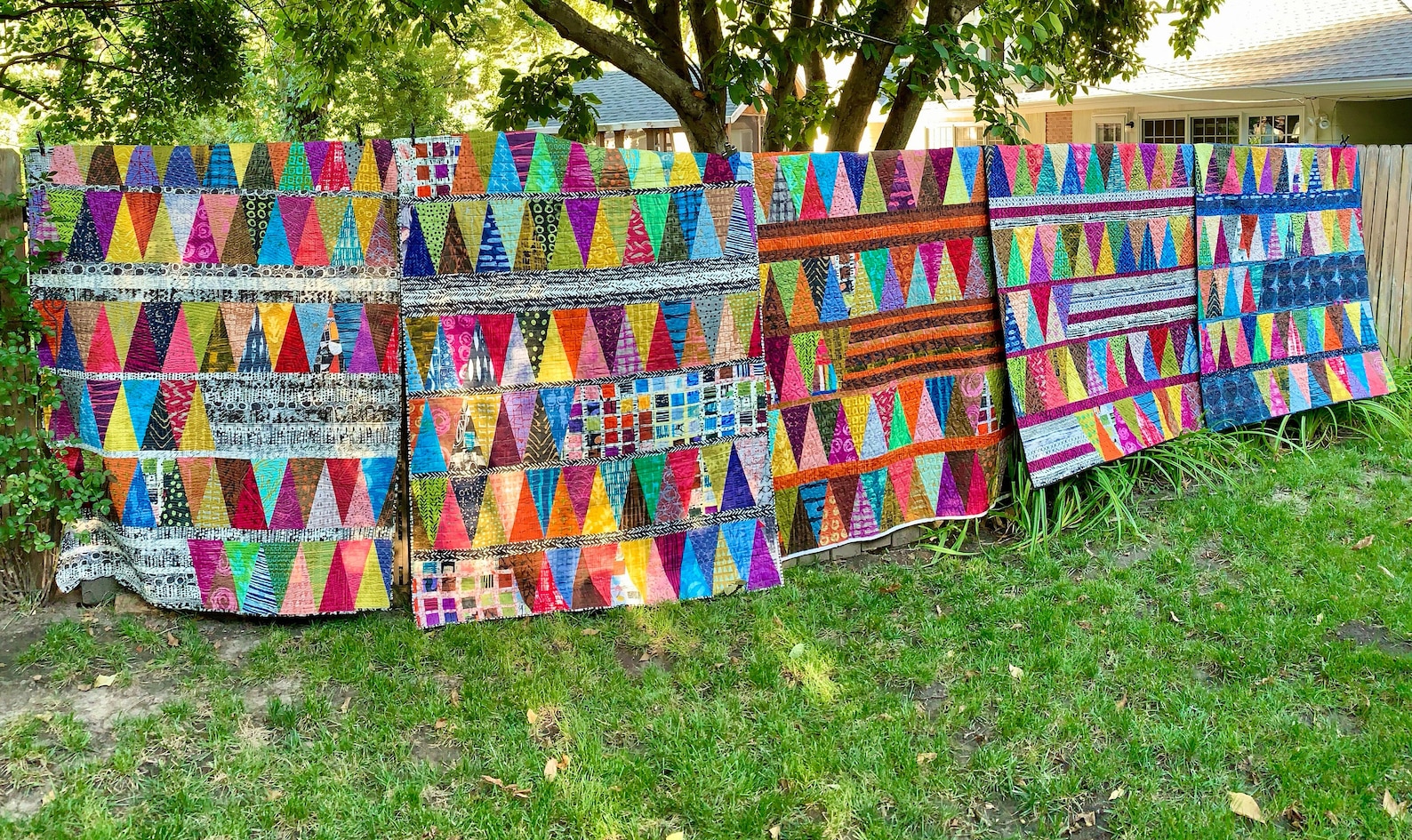 NEW Tattoo Quilt Pattern 12pp Marcia Derse Modern Patchwork 57 X 77 ...
