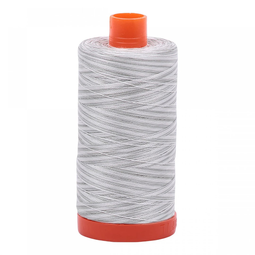 AURIFIL Variegated 50 Wt 2 Ply THREAD Color 4060 Silver Moon Large ...