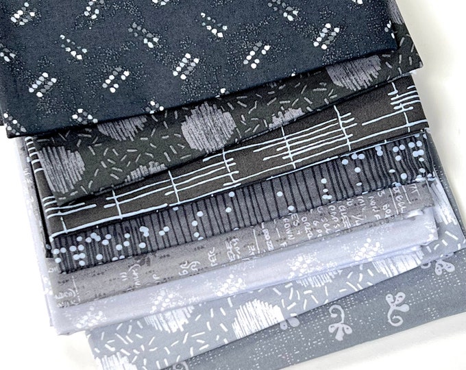 NEW Random Thoughts Fabric 26 Fat Quarters by Marcia Derse OEKO Tex ...