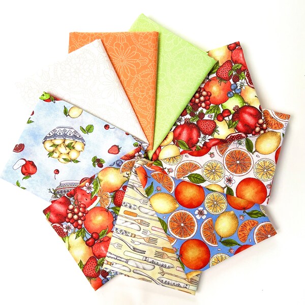 Fruit Fabric - Etsy