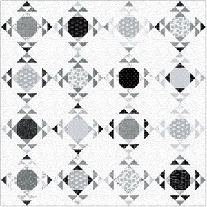 Makers Collage BTHY Trellis Fog 52013A 1 by Natalie Barnes for Windham Fabrics Low Volume Fabric ...