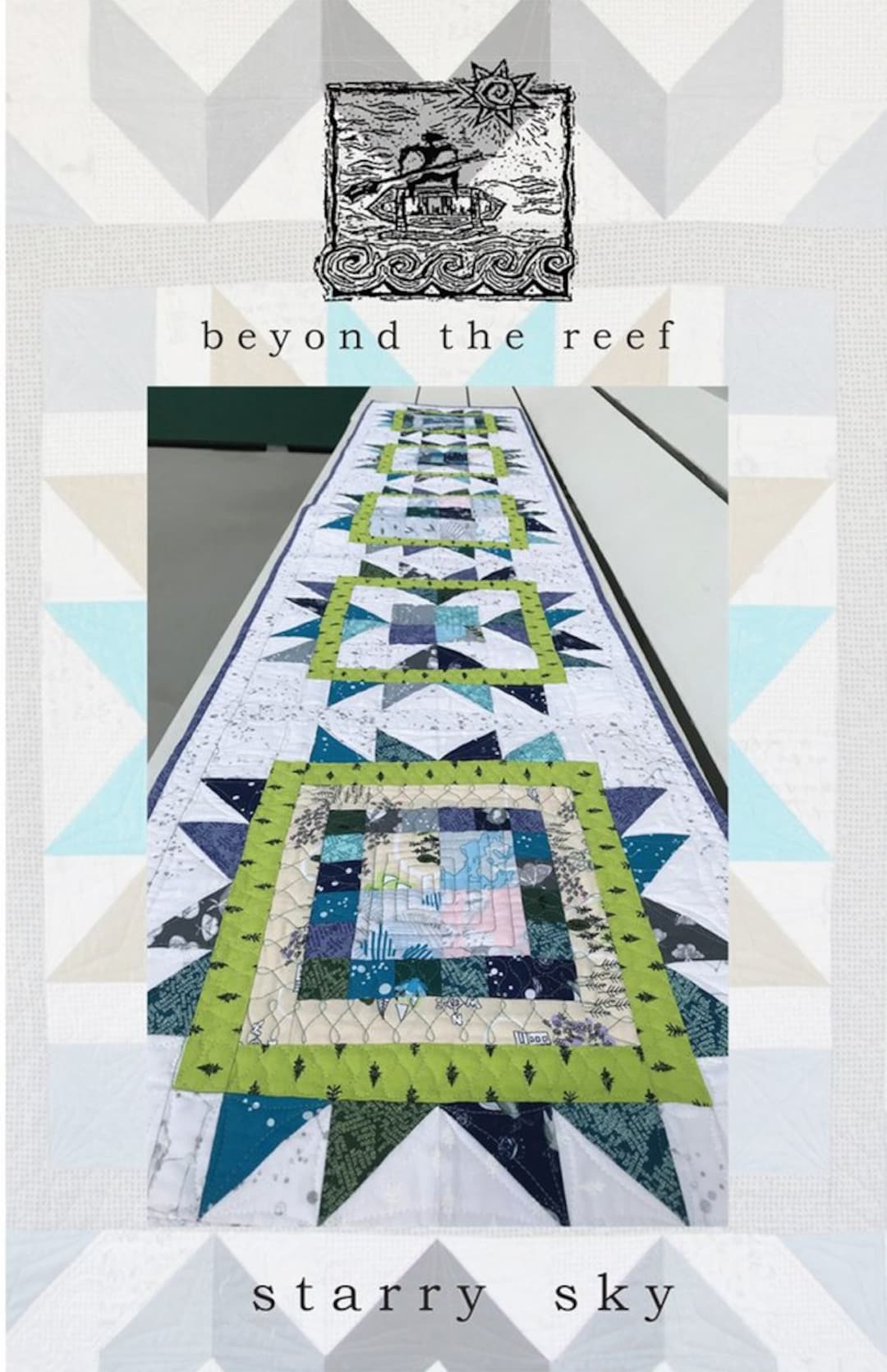 Starry Sky Quilt Pattern Beyondthereef Natalie Barnes - Etsy