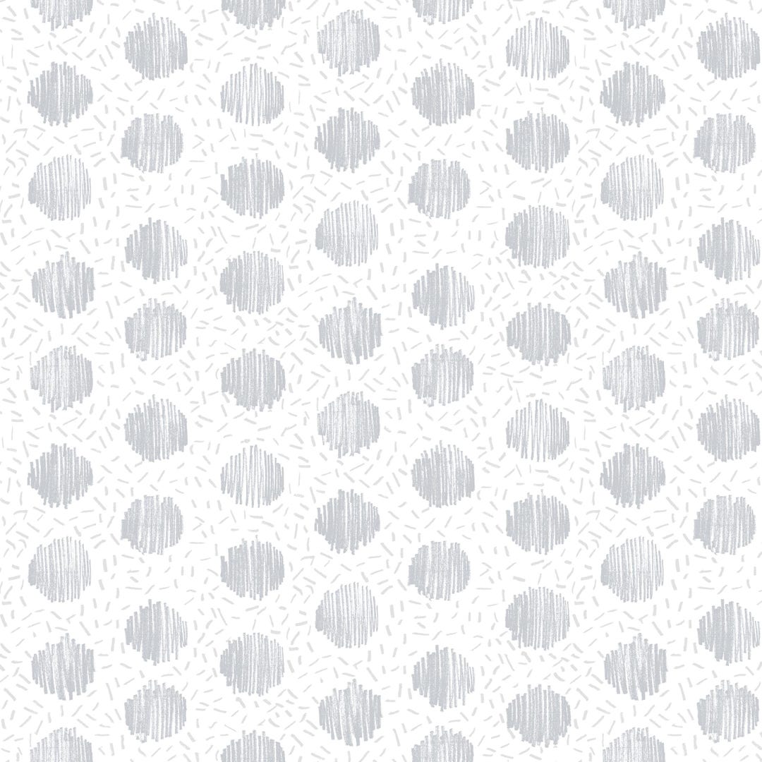 Chicken Scratch Fabric Makers Collage BTHY Fog 50812B 1 Natalie Barnes ...
