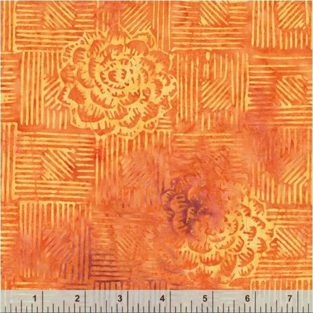 Marigold Color Yellow and Orange Succulent Garden Pattern BTHY ...