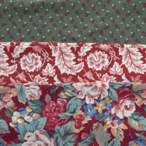 Moda Floral Fabric - Etsy