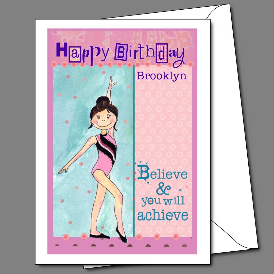 Birthday Card For Gymnast Card For Gymnast Lover Birthday Card Etsy birthday-card-for-gymnast-card-for-gymnast-lover-birthday-card-etsy