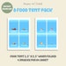 Blue Themed Food Tent Cards: 8 Digital Downloads DIY Printable Party ...