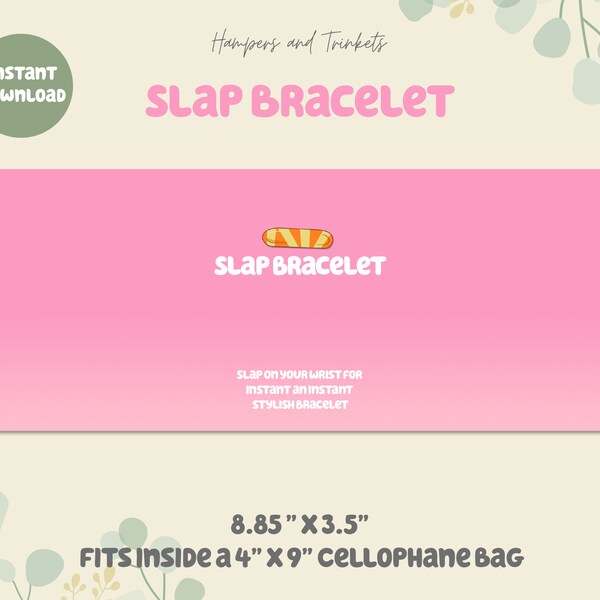 Bluey Slap Bracelet - Etsy