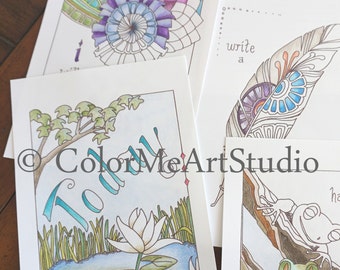 Adult coloring books | Etsy