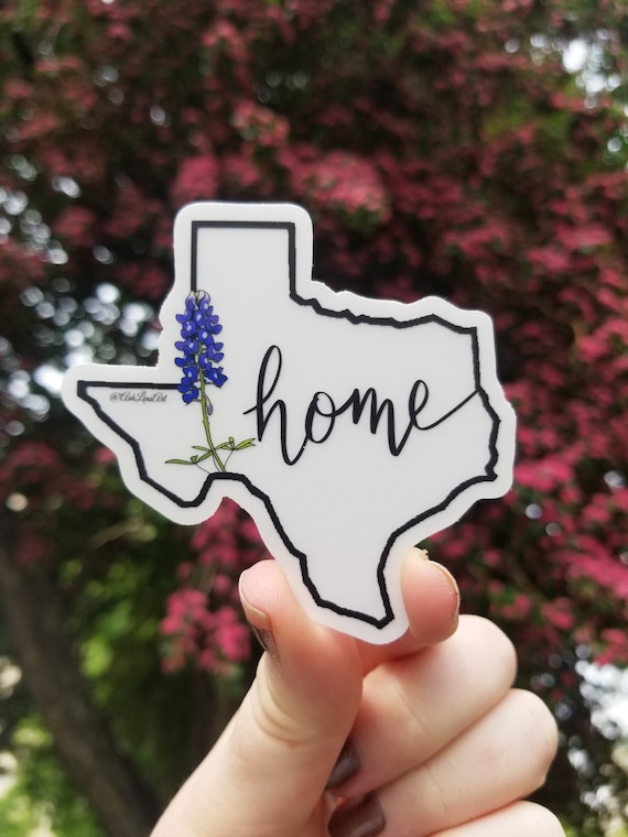 Home is Texas Sticker Home Sticker Texas Sticker - Etsy