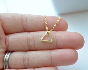 Pyramid necklace | Etsy