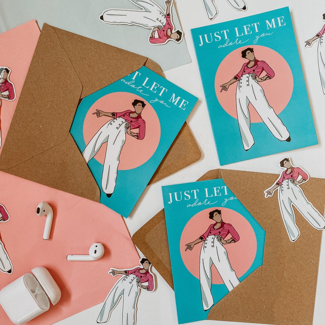 Anniversary Card Harry Styles Card Harry Styles Birthday Card Fine Line ...