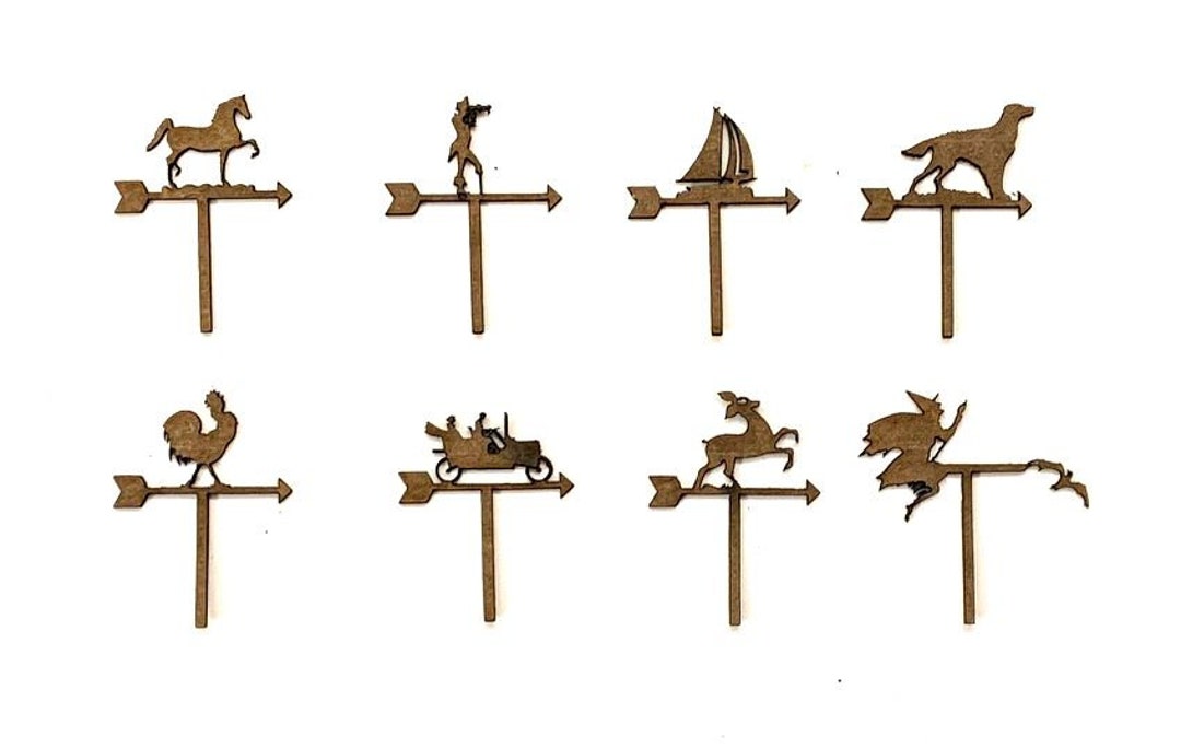 Quarter-scale Dollhouse Weathervanes - Etsy