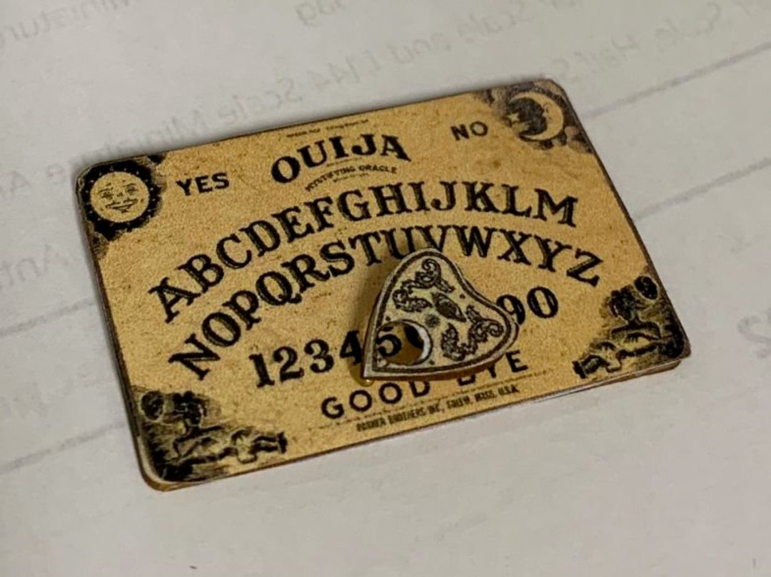Miniature 1:12 Scale Ouija Board Kit - Etsy