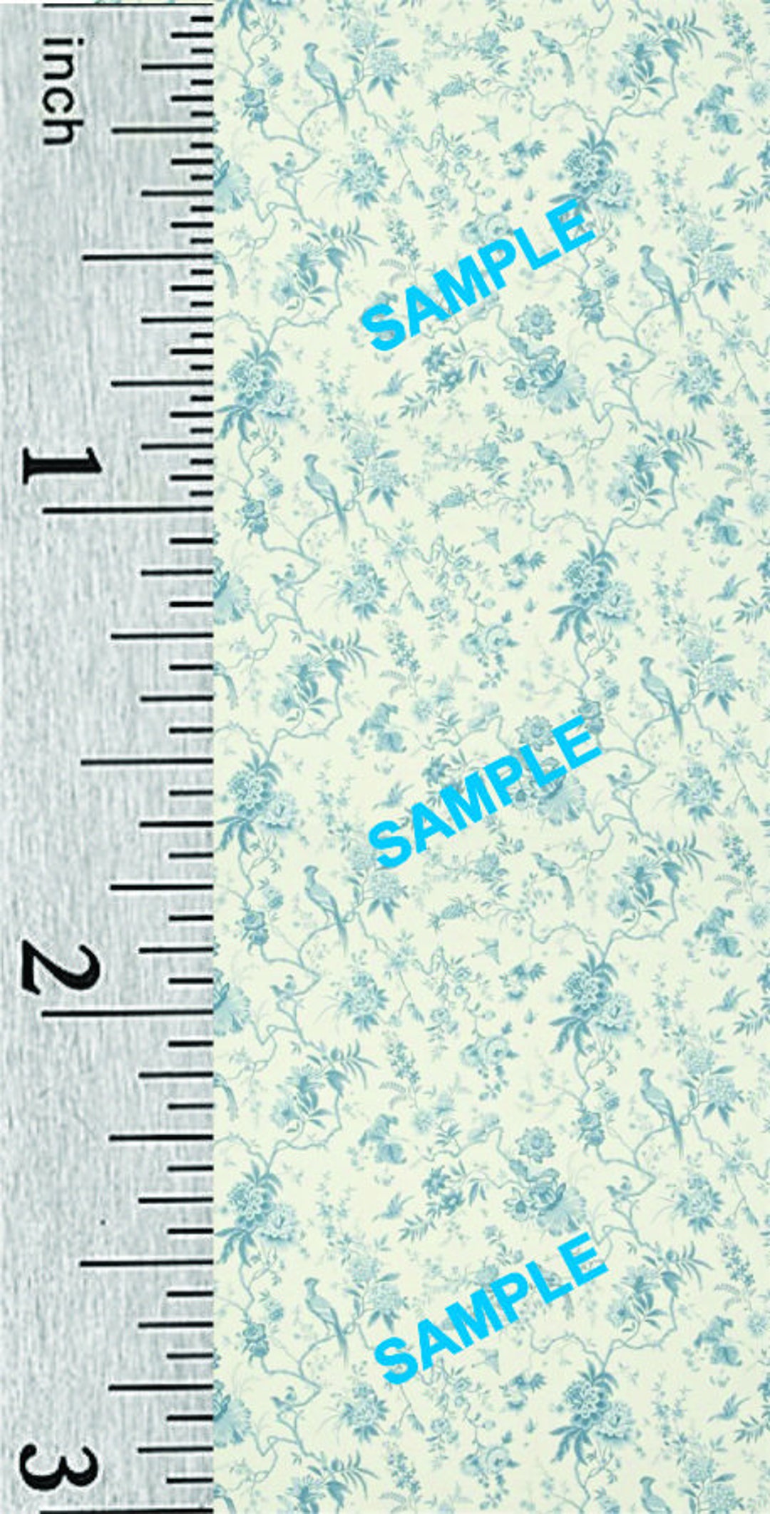 Quarter Scale, Half Scale and 1:144 Scale Floral Miniature Dollhouse ...