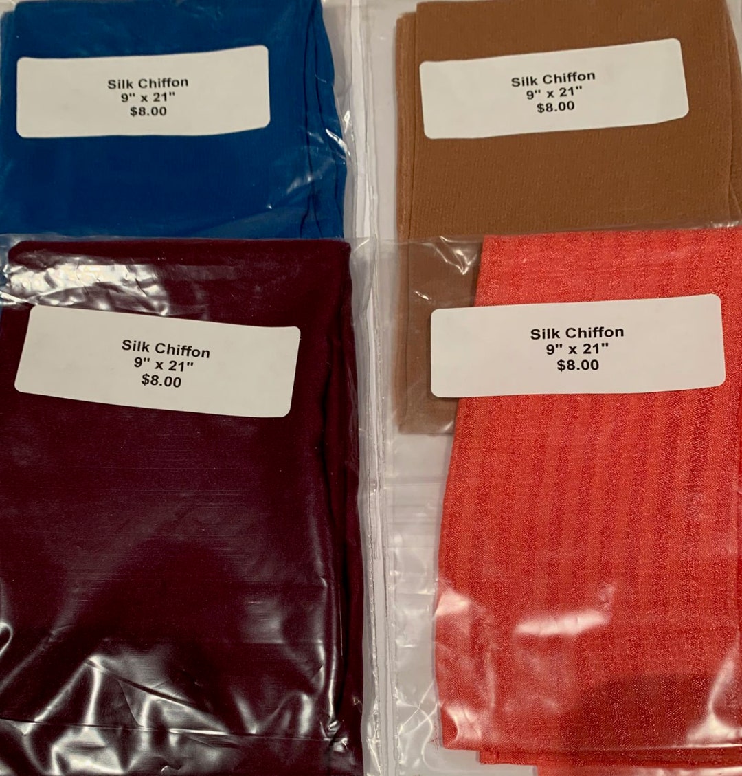 Fabric Grab Bag - Silk - Chiffon Collection - Etsy