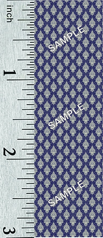 Quarter Scale, Half Scale and 1:144 Scale Miniature Dollhouse Wallpaper ...