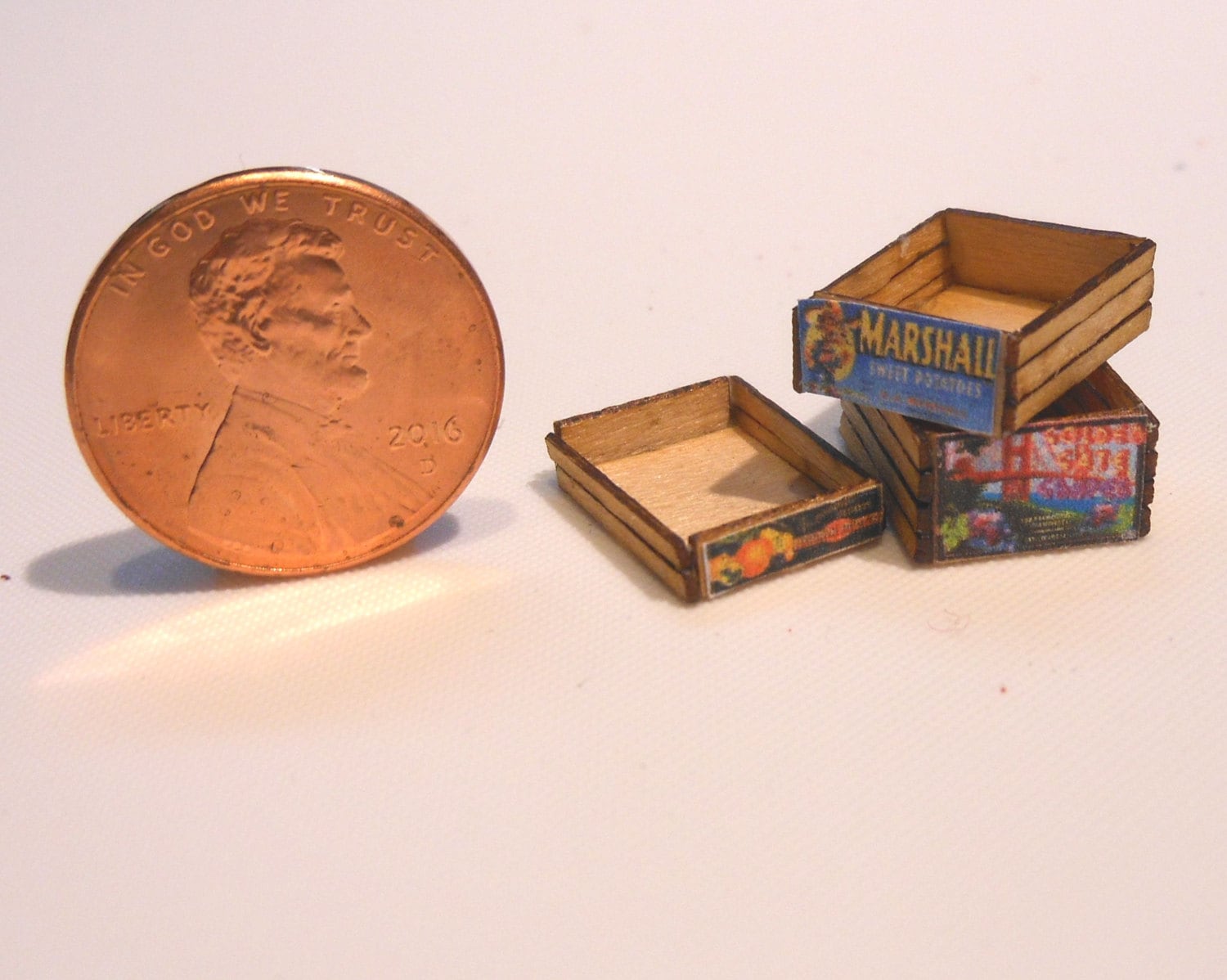 Miniature Quarter 1:48 Scale Crates Kit - Etsy
