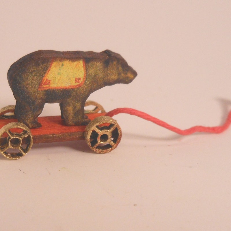 Miniature Pull Toy - Etsy