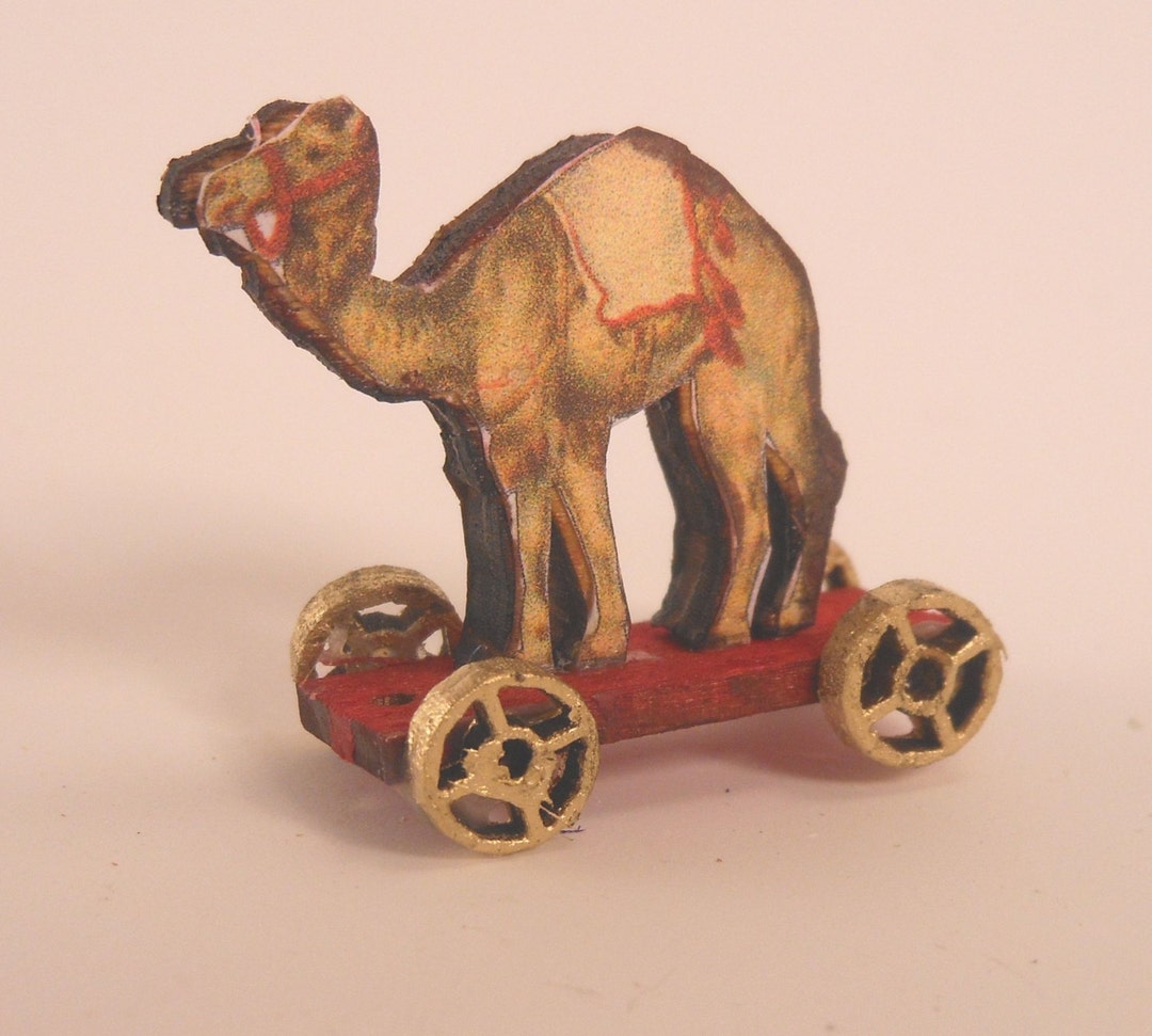 Miniature 1:12 Scale Camel Pull-toy KIT - Etsy Finland