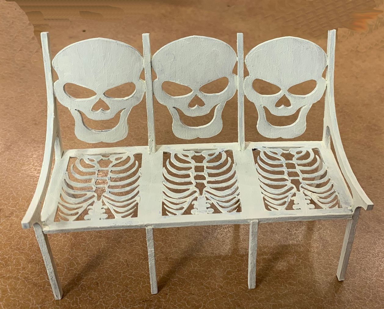 Miniature 1:12 Scale Skeleton Bench Kit - Etsy Australia