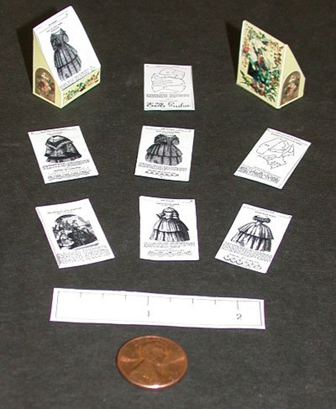 Miniature Victorian Sewing Patterns - Etsy