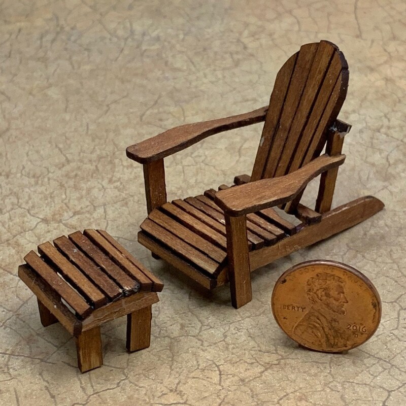 Miniature Adirondack Chairs - Etsy
